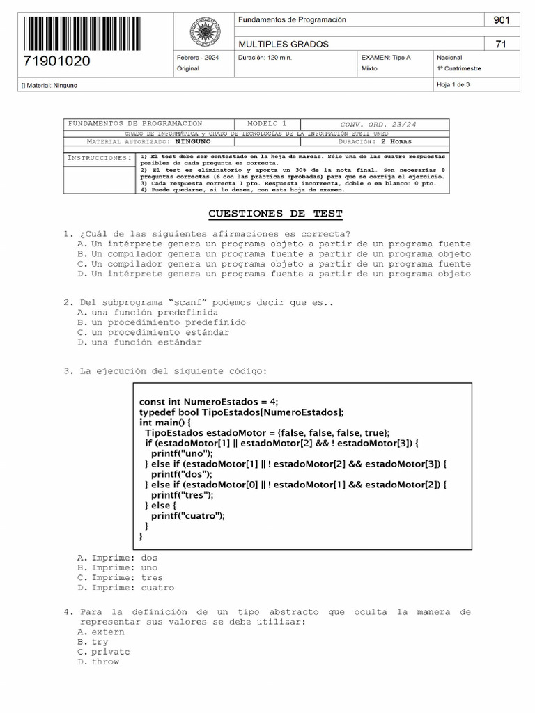 FP 2024 Modelo1 | PDF