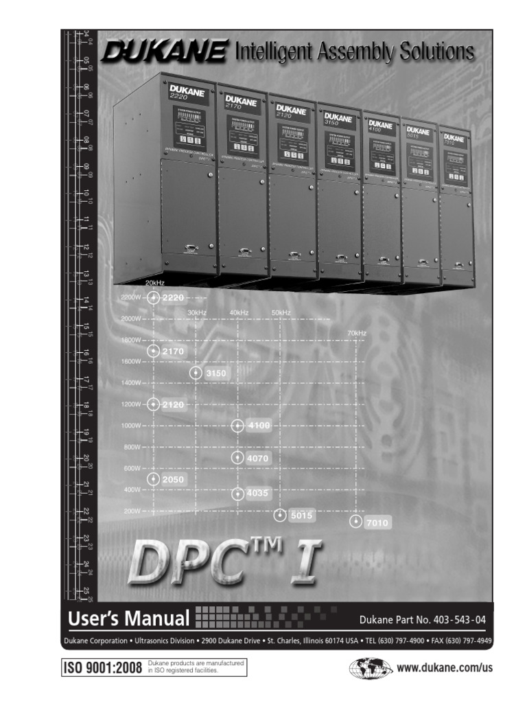 Dukane Welder | PDF | Power Supply | Alternating Current