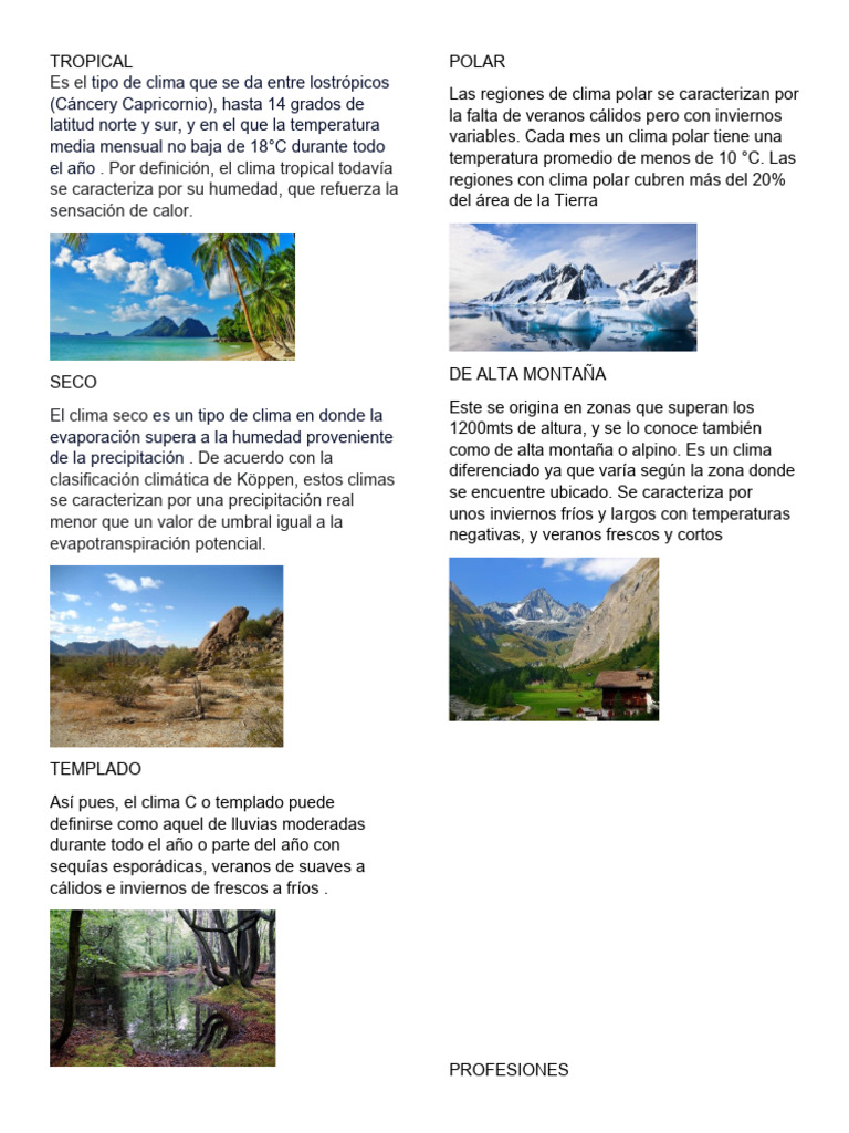 TROPICAL | PDF | Clima | Clima templado