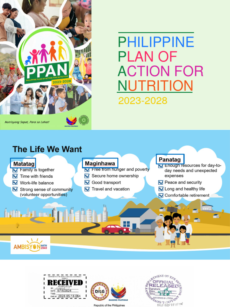 Ppan 2023 2028 | PDF | Malnutrition | Food Security