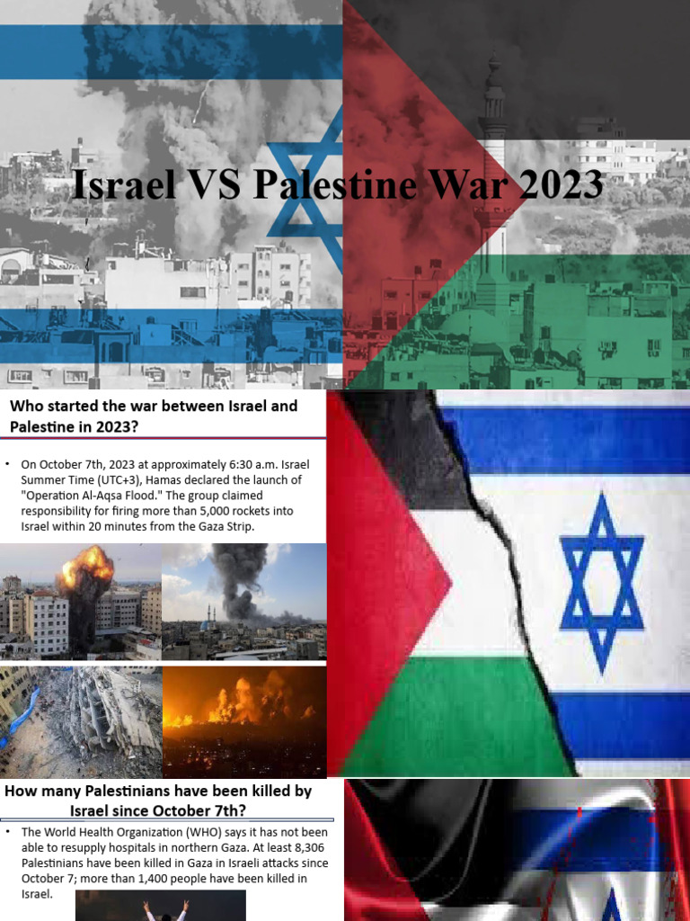 Israel Vs Palestine War 2023 | PDF | Hamas | Israeli–Palestinian Conflict