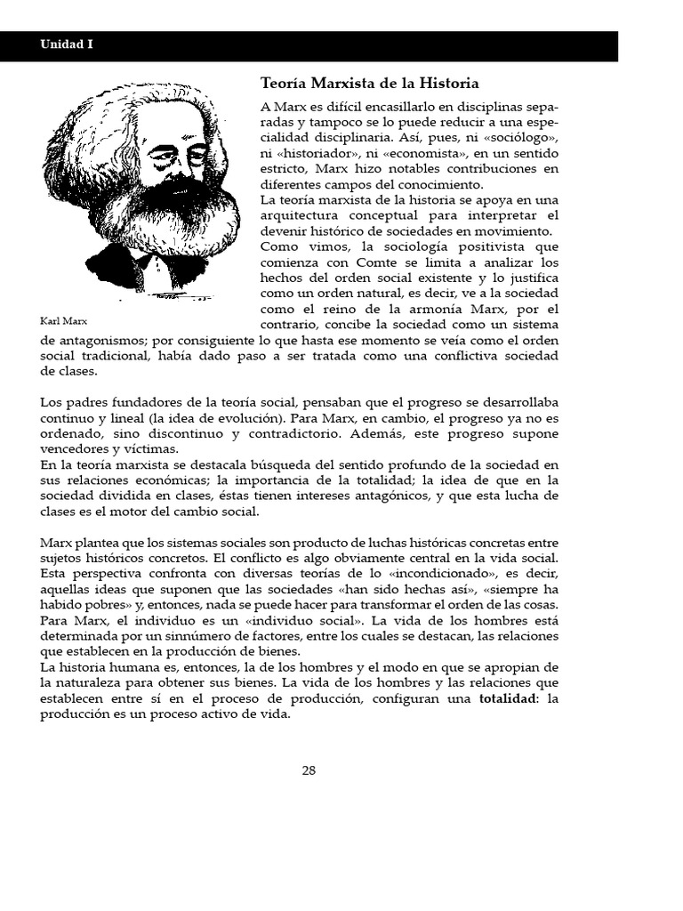 Teoría Marxista de la Historia | PDF | Karl Marx | marxismo
