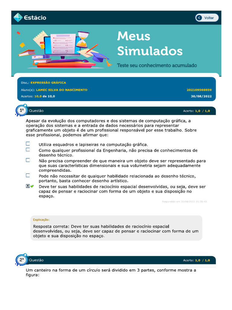 Simulado | PDF