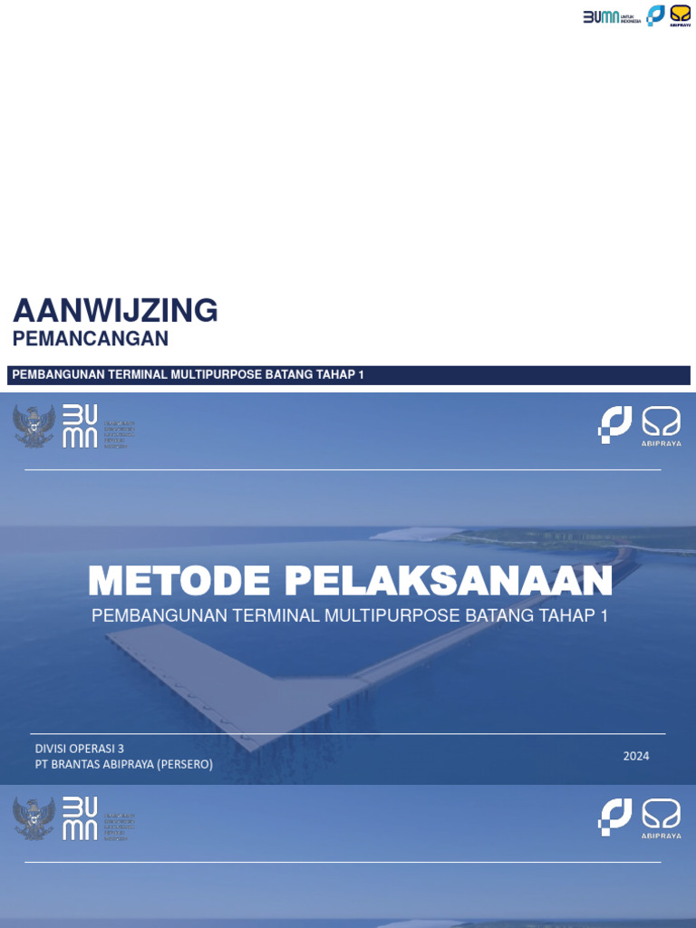 Aaanwijzing - 05. Pekerjaan Pemancangan | PDF