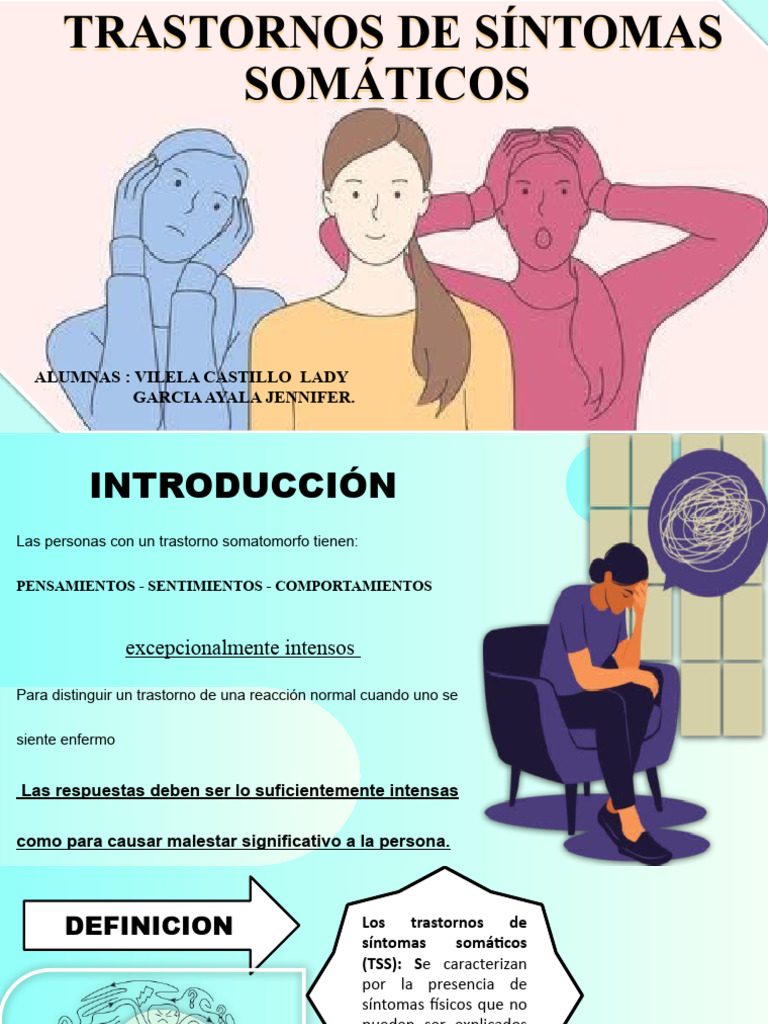 Transtornos Somaticos Lady | PDF | Ansiedad | Sicología