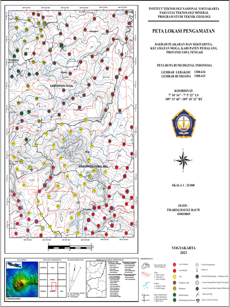 Peta Lokasi Pengamatan | PDF