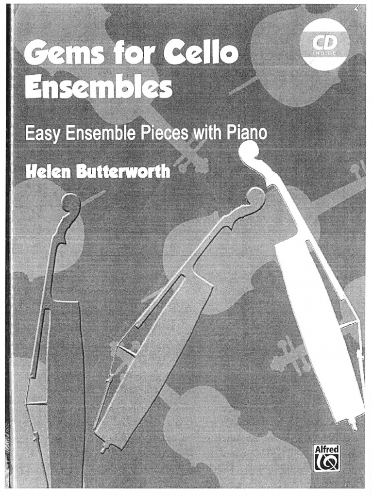 Gems For Cello Ensemble With Piano | PDF