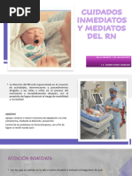 Cuidados Inmediatos y Mediatos Del Recién Nacido Normal y de Alto ...