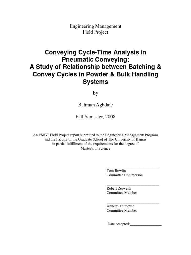 Aghdaie, Bahman EMGT Field Project | PDF | Automation | Engineering