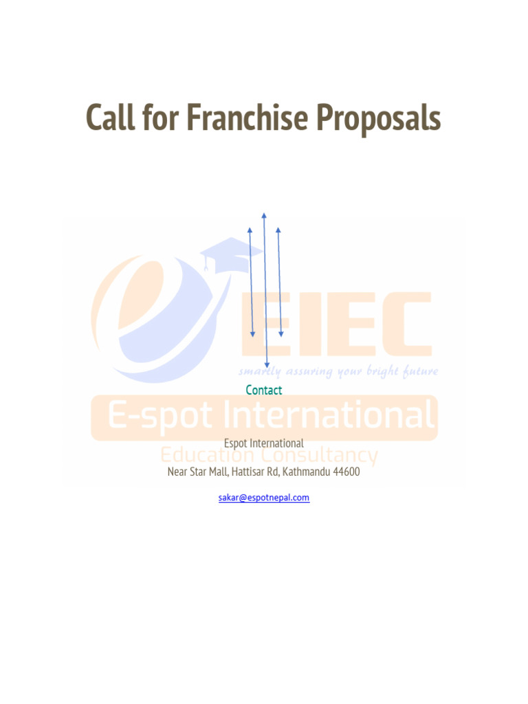 Phase I - Zone II - Espot International | PDF | Franchising ...