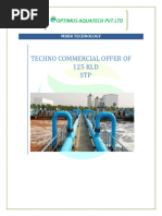 STP Plant Design Model | PDF | Sewage Treatment | Industrial Processes