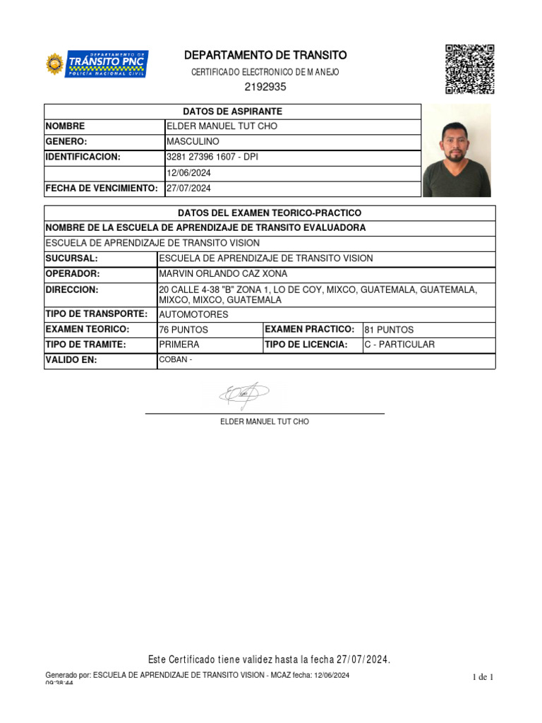 ELDER TUT CHO C | PDF