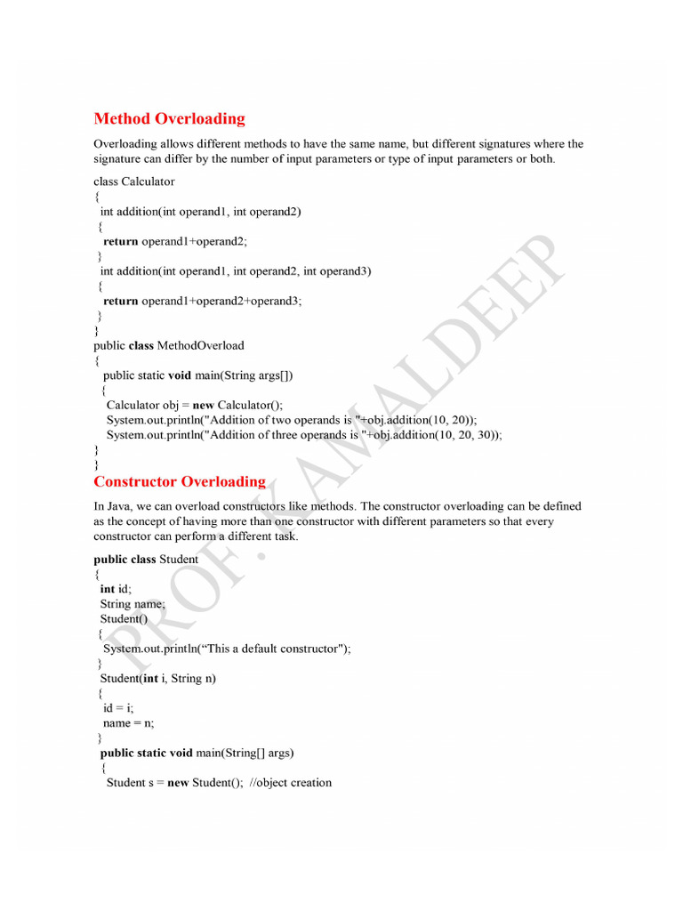 Java-Part 2 | PDF Java-Part 2 | PDF