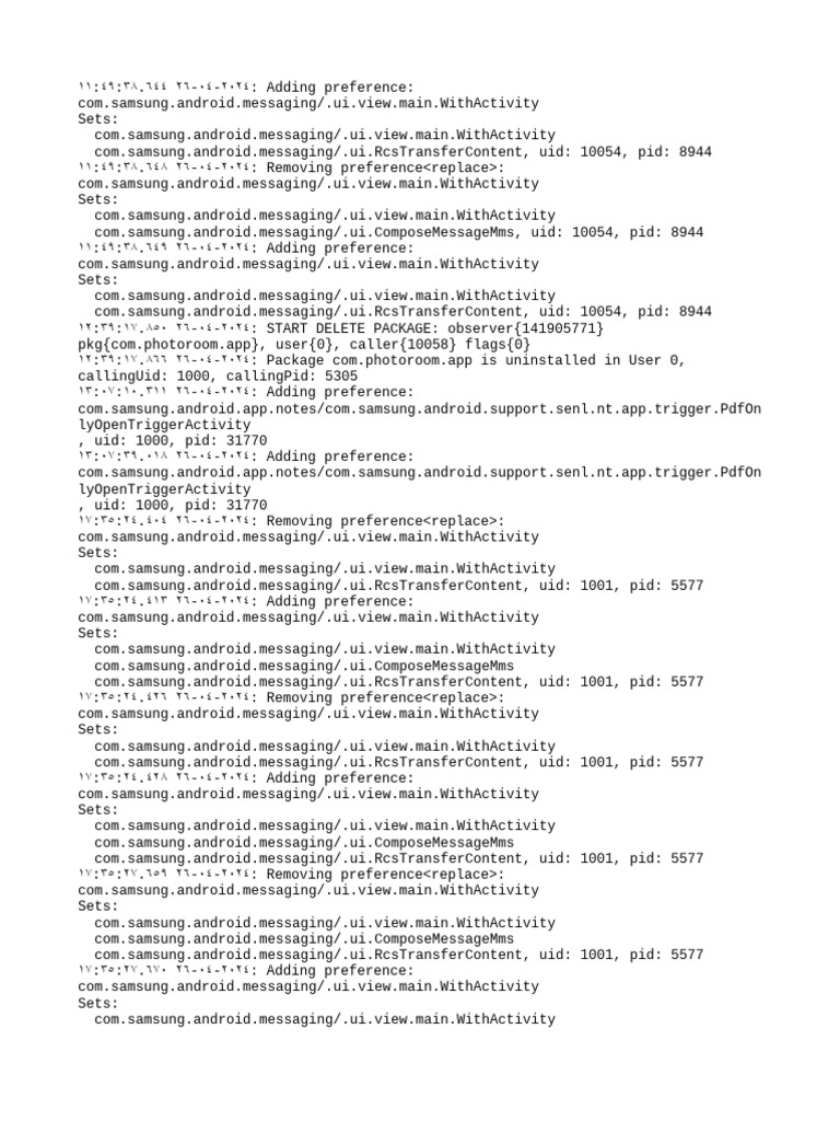 Pm Debug Info Pdf Computing Application Software 