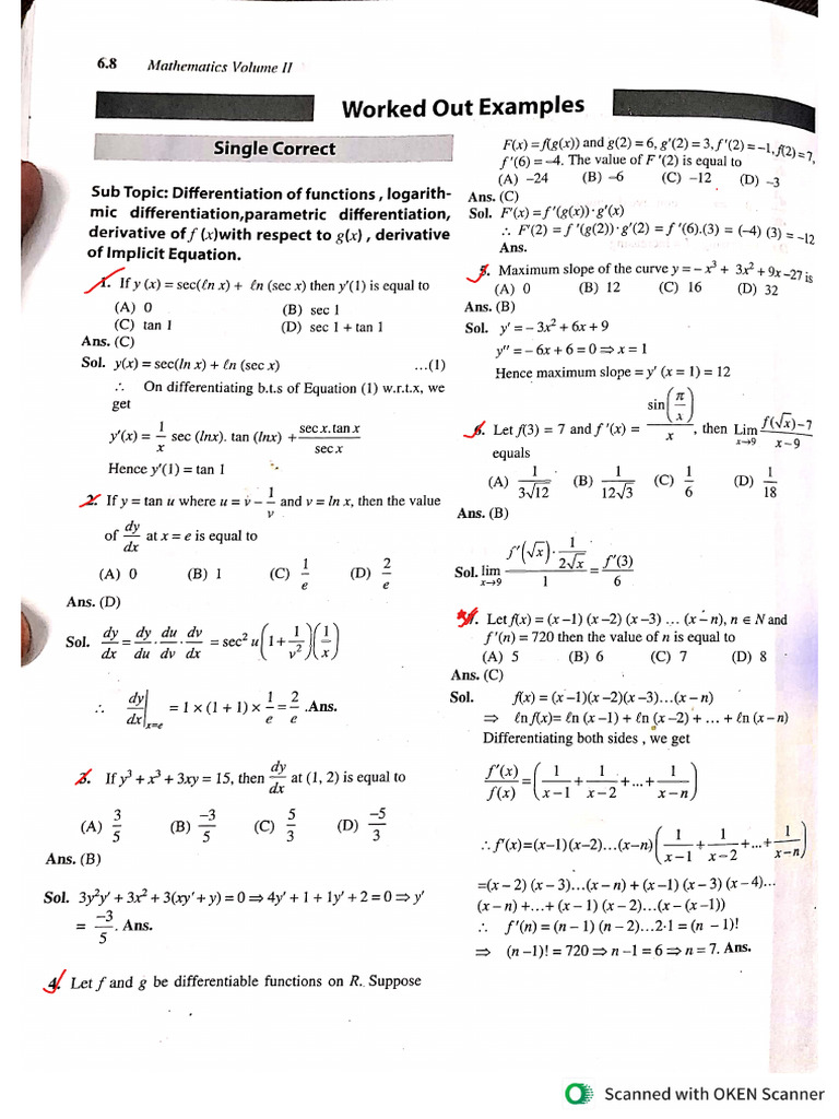 Method of Diff | PDF