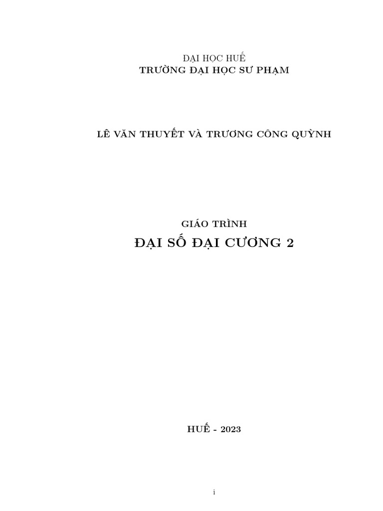 GT DSDC2 Thuyet Quynh | PDF