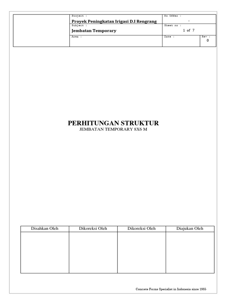 Temporary Bridge Structure Analysis | PDF | Structural Analysis | Building Materials