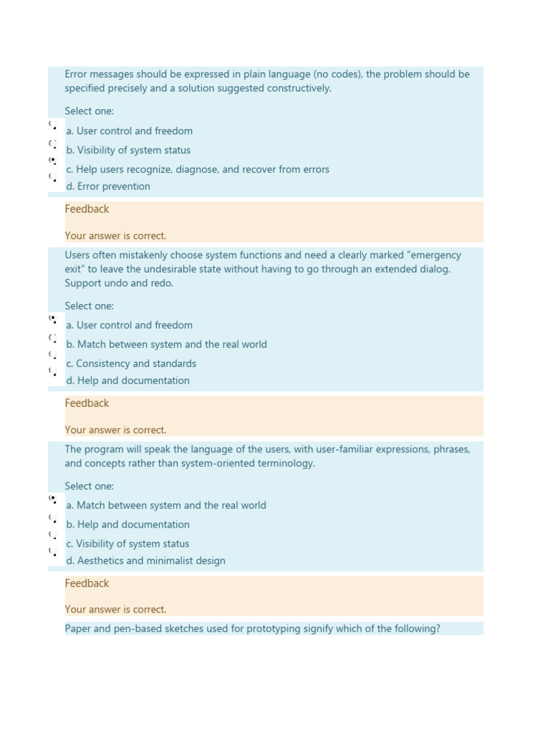 Intro To Human Prefinal Exam | PDF | Prototype | Recall (Memory)