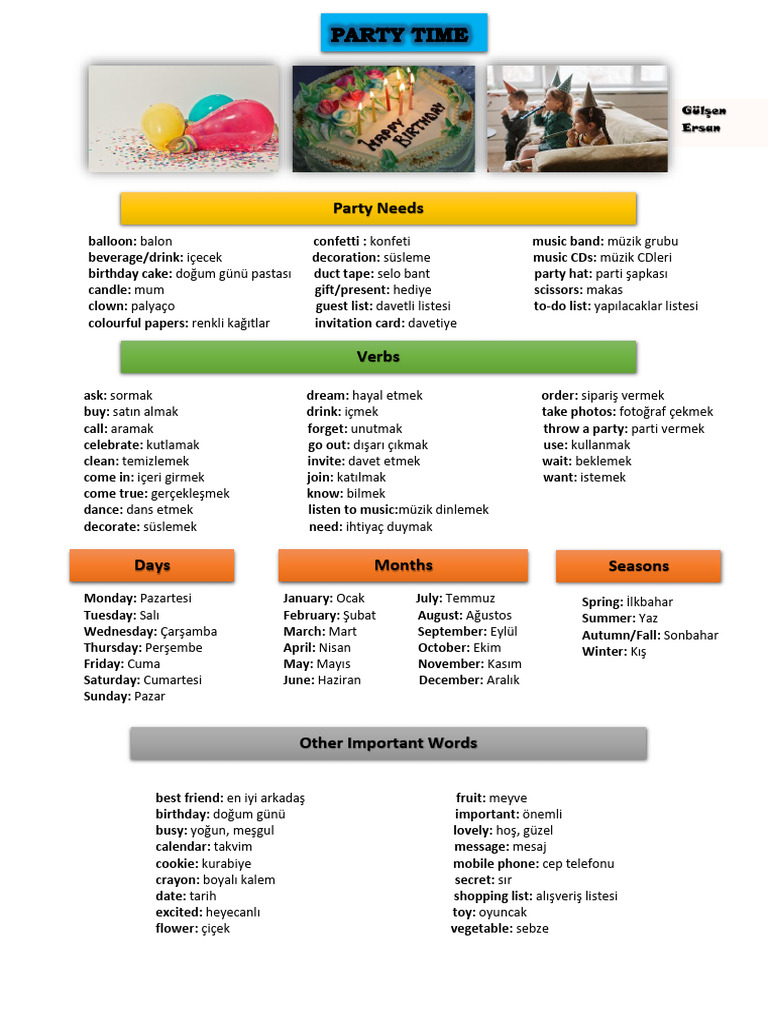 5.7- Party Time | PDF