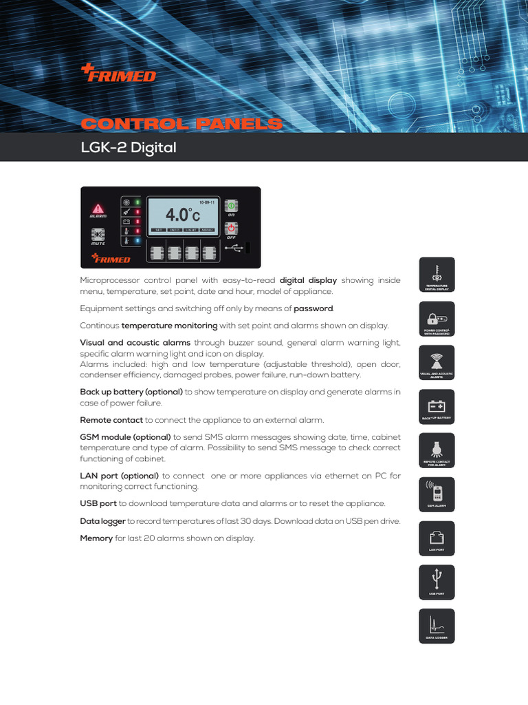 Lgk 2 Control Panel | PDF
