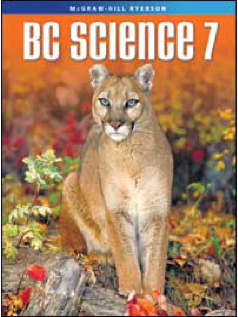BC Science 7 - Textbook - Edition (2004) | PDF | Experiment | British ...