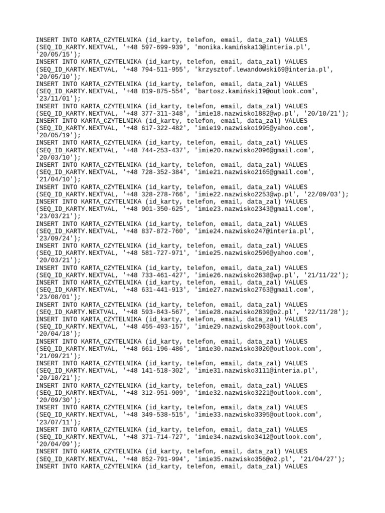 Generated Inserts Post Monika Kaminska | PDF