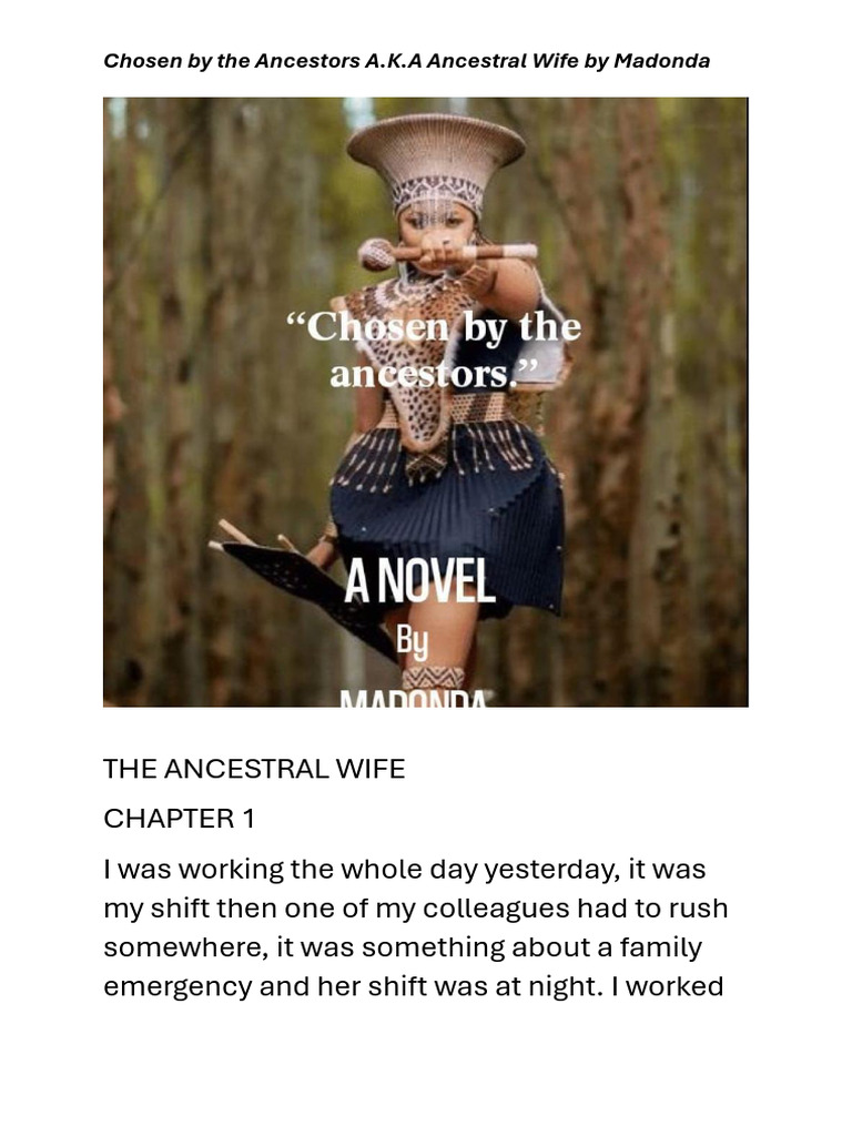 Chosen by The Ancestors (Ancestral Wife) by Madonda | PDF