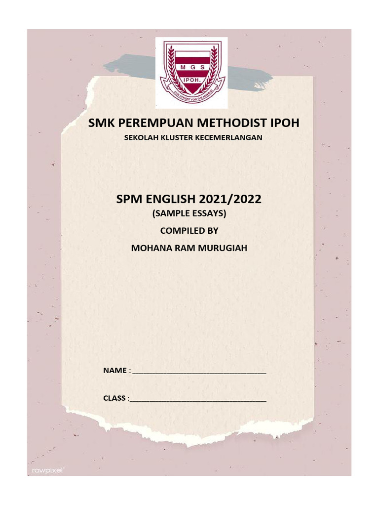 Spm Module Writing Pdf Recycling Bus