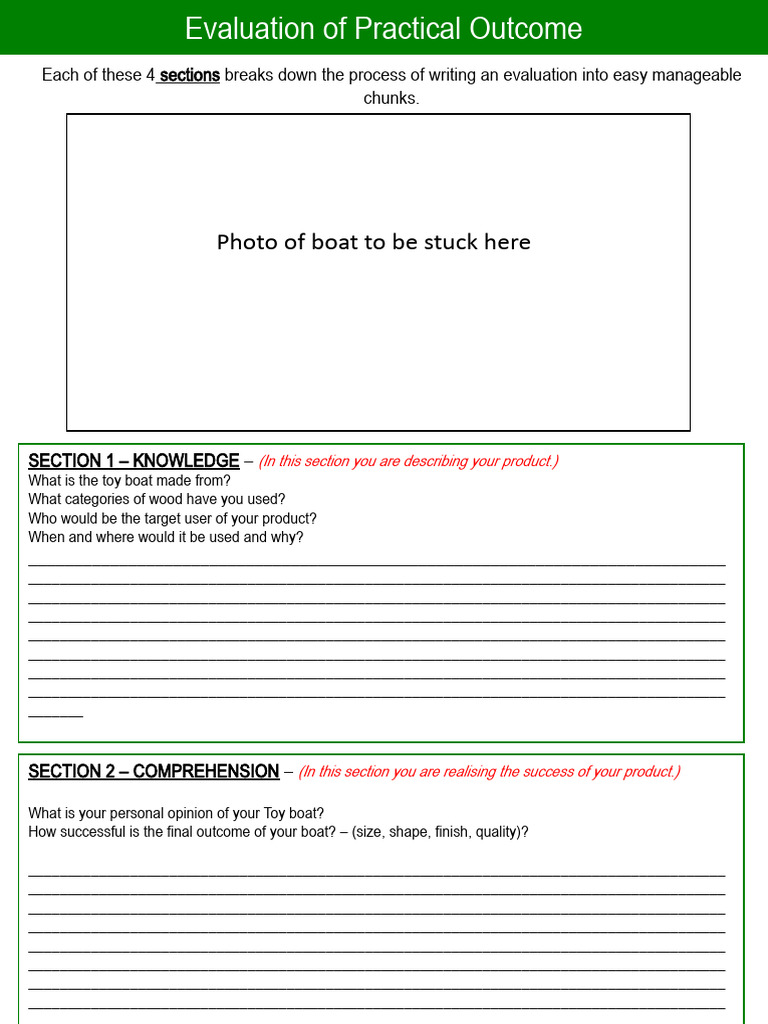 Project Evaluation Sheet | PDF | Evaluation | Cognition