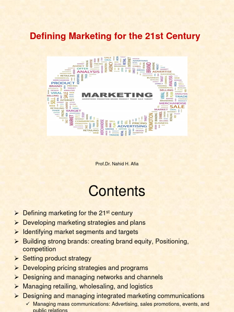 1 Creating and Capturing Customer Value | PDF | Marketing | Customer