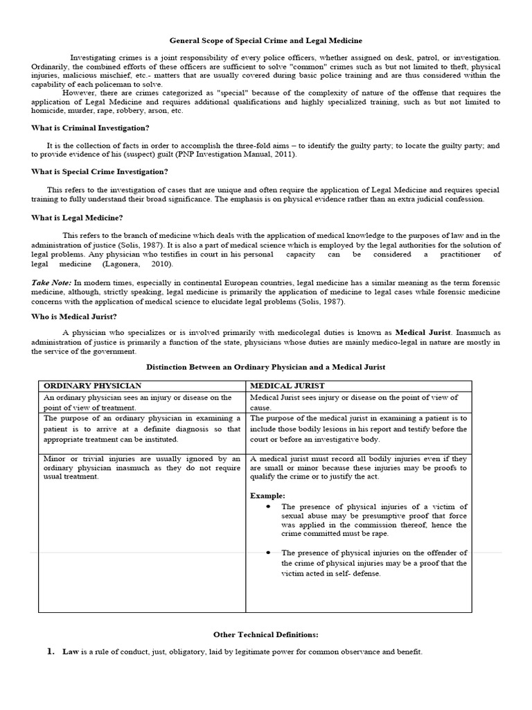 Cdi 2 Notes | PDF | Witness | Pulse