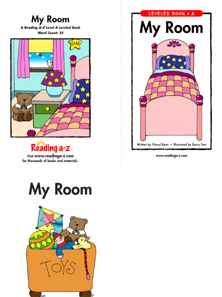RAZ-A 054 My Room | PDF | Languages | Foreign Language Studies
