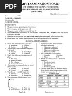 STD7 Mathematics Model3 | PDF | Area | Litre
