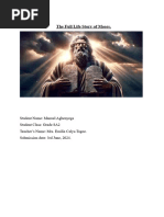 Moses' Life: Key Events Timeline | PDF | Moses | Ten Commandments