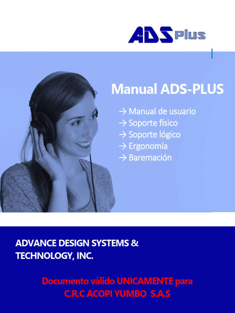 Manual Ads Plus | PDF | Software | Validez (Estadísticas)