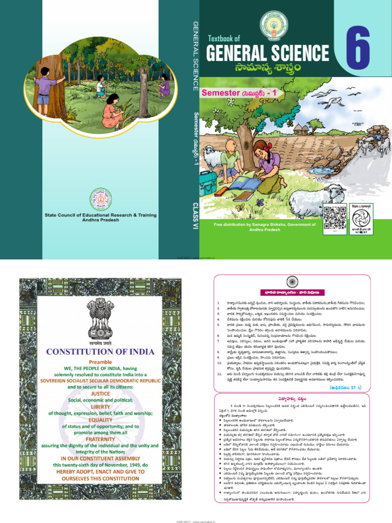 6 Science SEM-1 Textbook | PDF | Foods | Nutrients