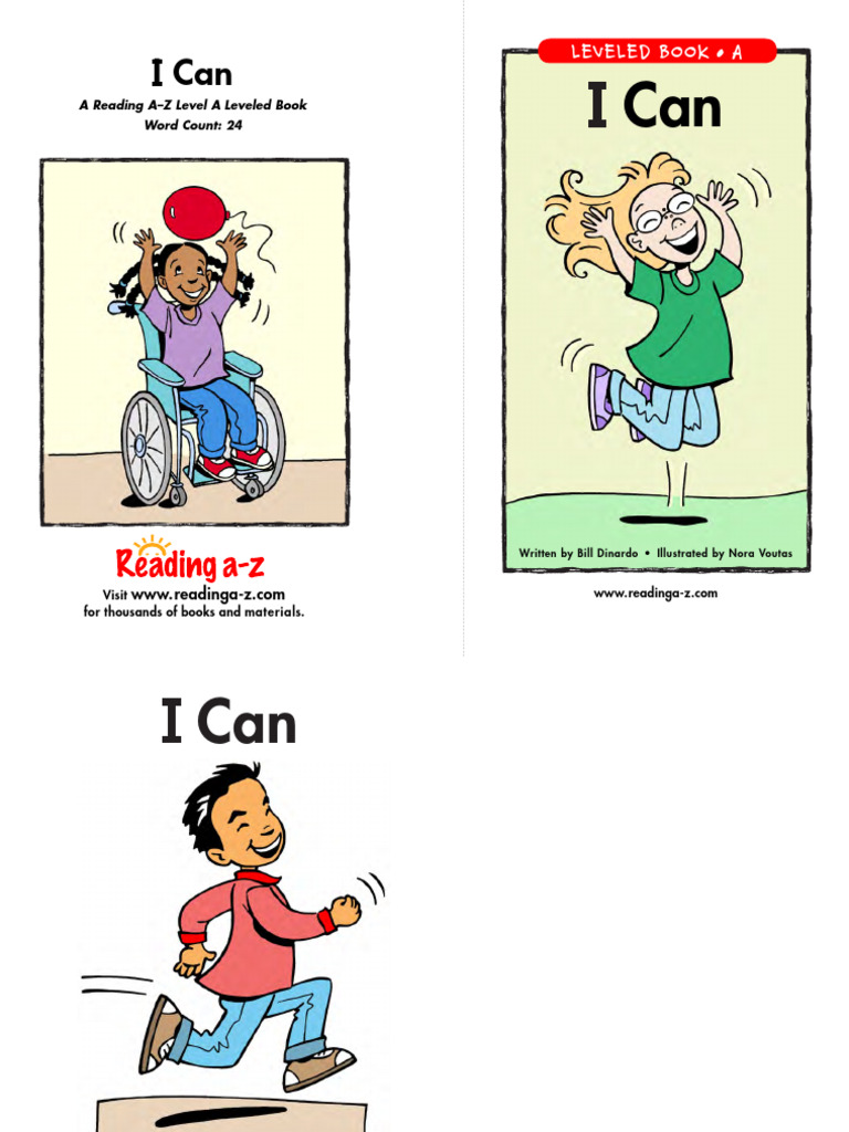 RAZ-A 060 I Can | PDF | Cognitive Science | Cognition