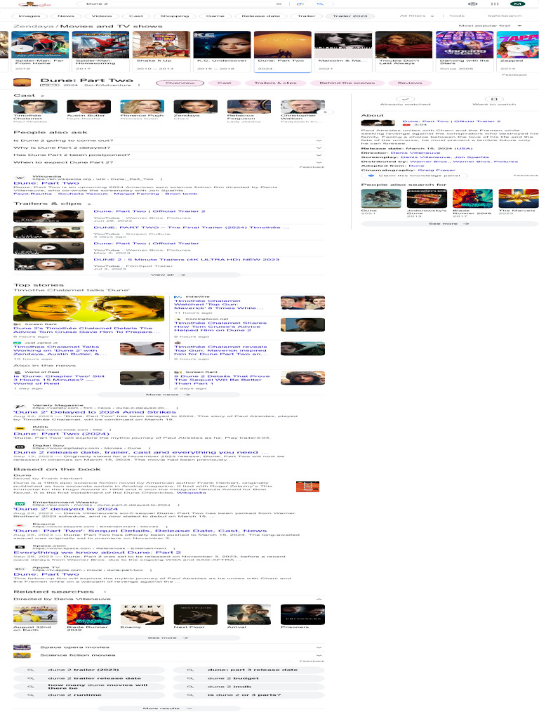 Dune 2 - Google Search | PDF | Dune (Novel)