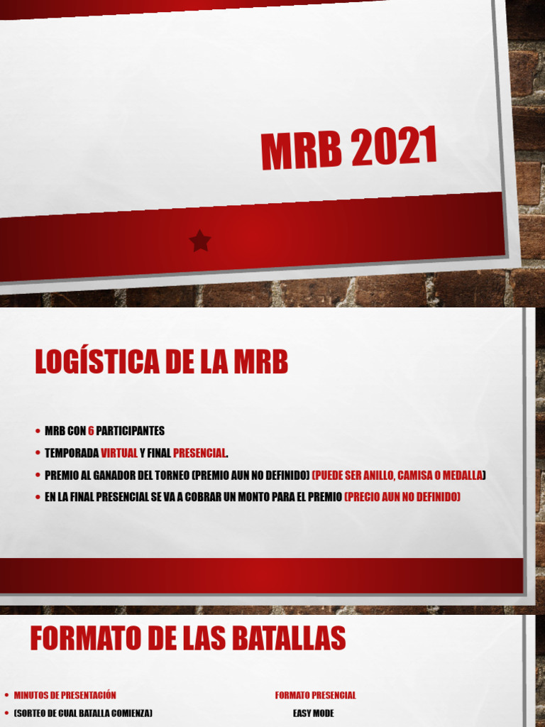 MRB 2021 | PDF