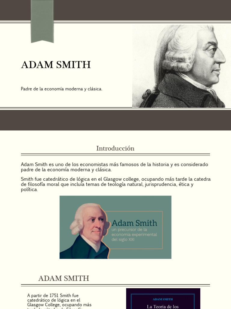 Adam Smith | PDF | Adam Smith | Riqueza