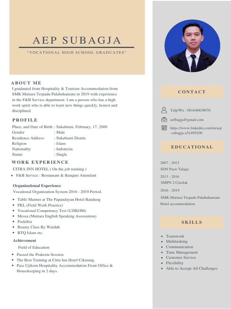 Aep Subagja-Curriculum Vitae | PDF