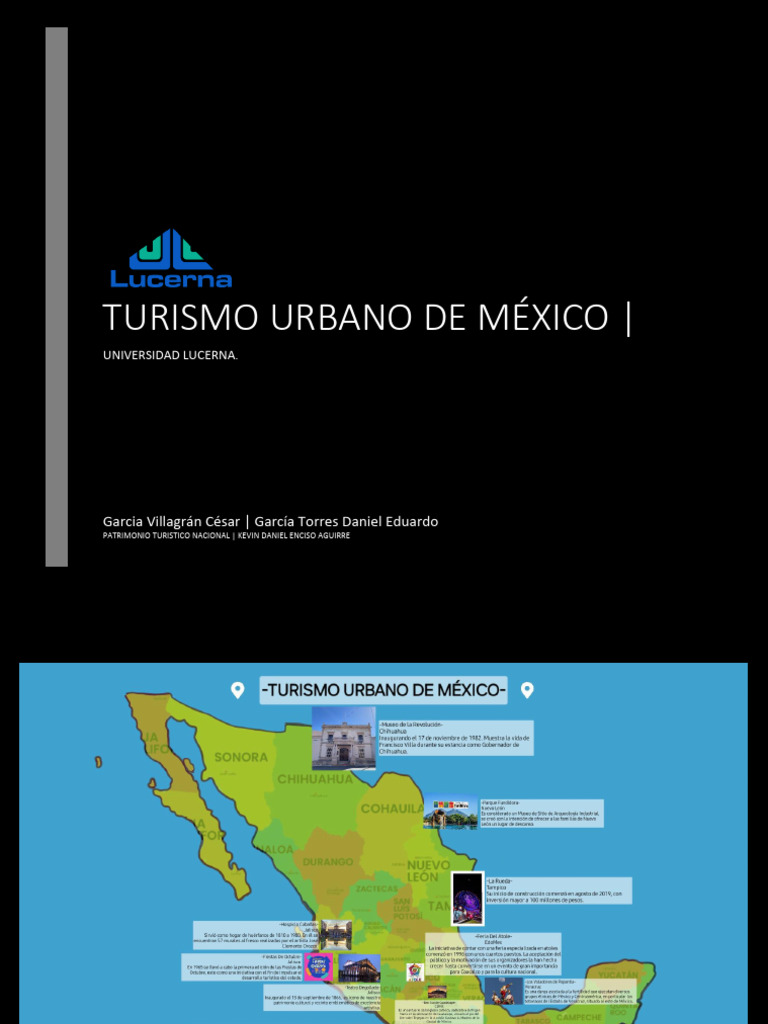 Turismo Urbano en México: Patrimonio Nacional | PDF