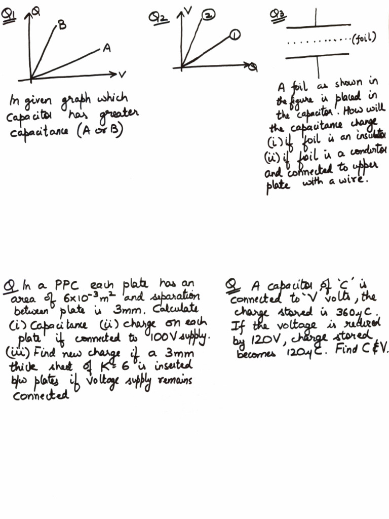 Batch 1 Ques For Practice | PDF | Science & Mathematics