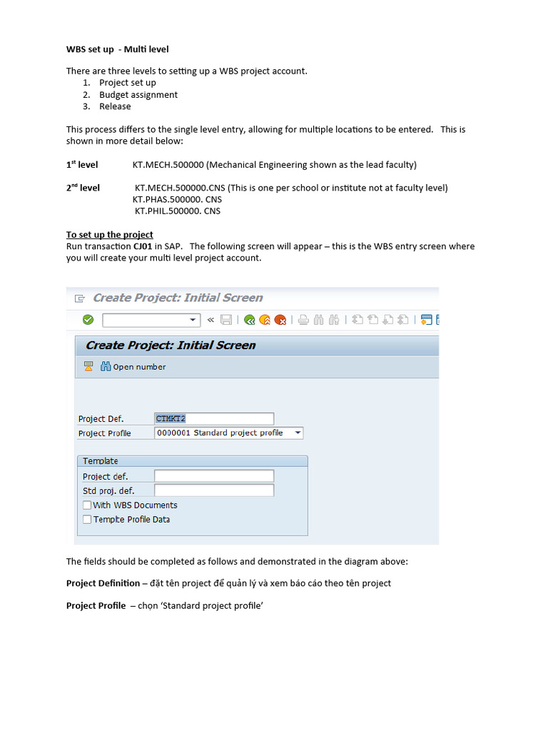 Multiple Level WBS For MTK | PDF