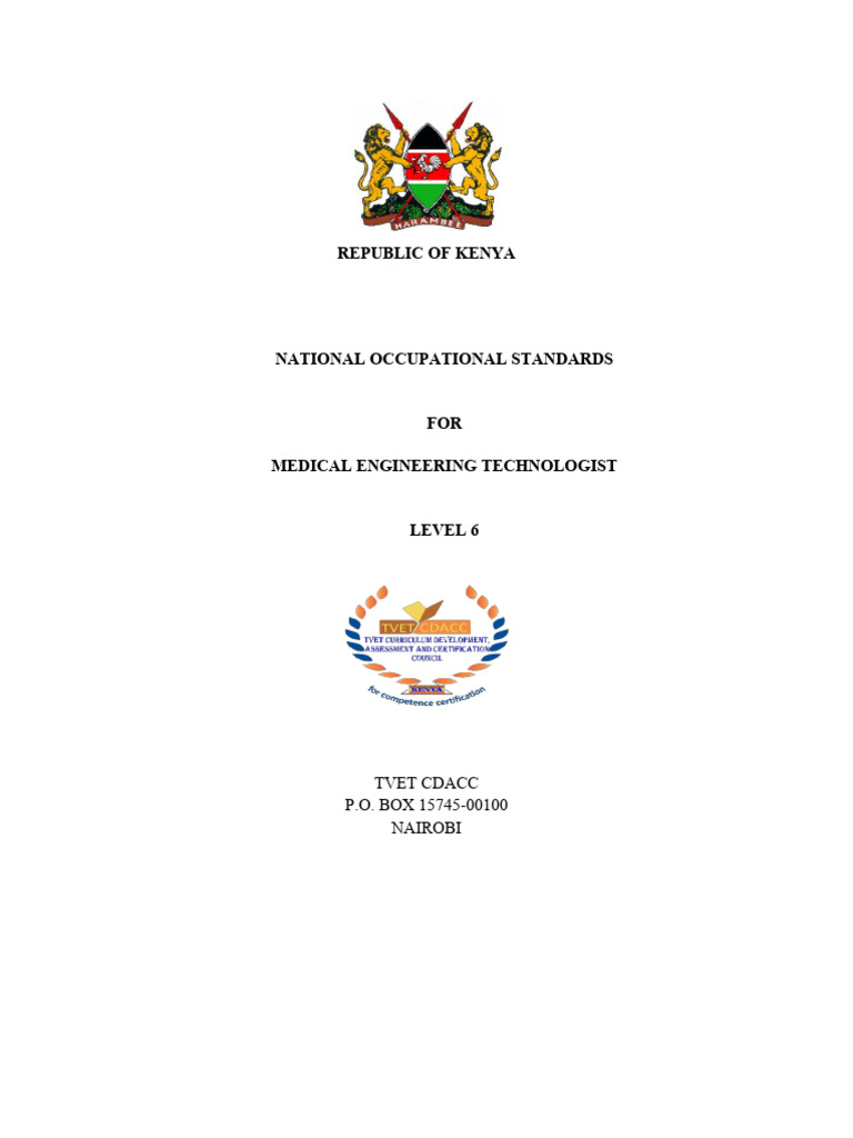 Medical Engineer OS Level 6 | PDF | Entrepreneurship | Computer Security