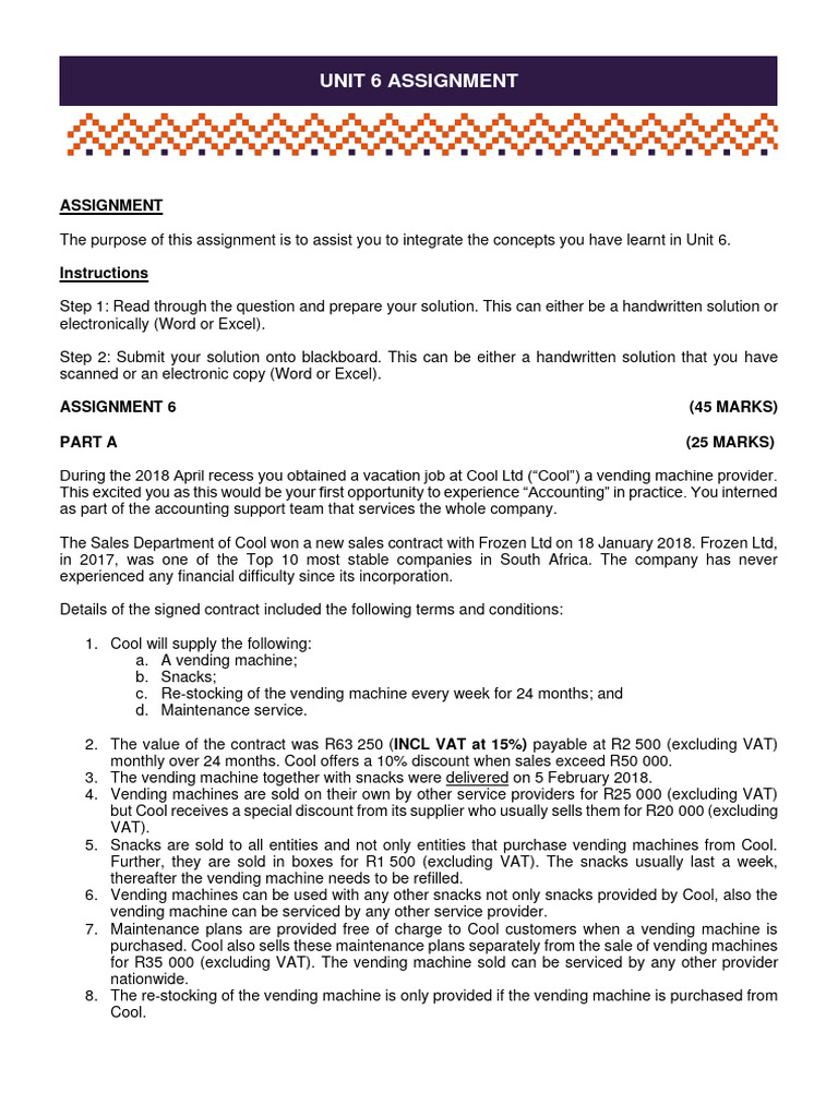 Assignment 6 Question | PDF | Sick Leave | Employment