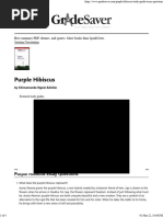 Purple Hibiscus | PDF | Prayer