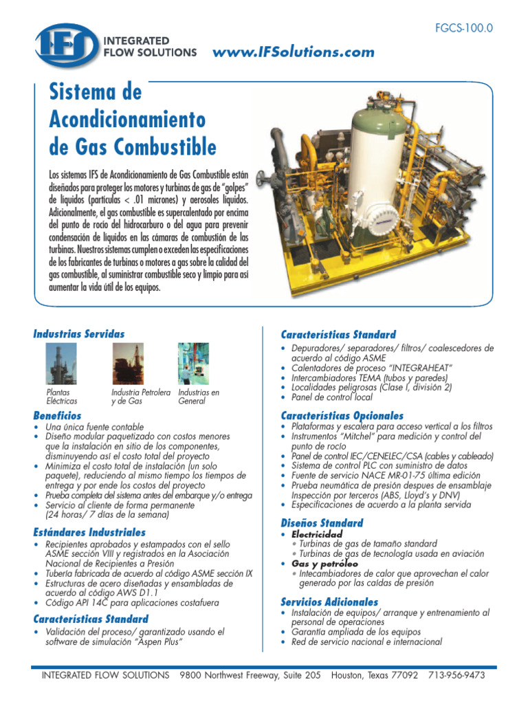 FGCS 100 0esp | PDF | Motores | Tecnología energética