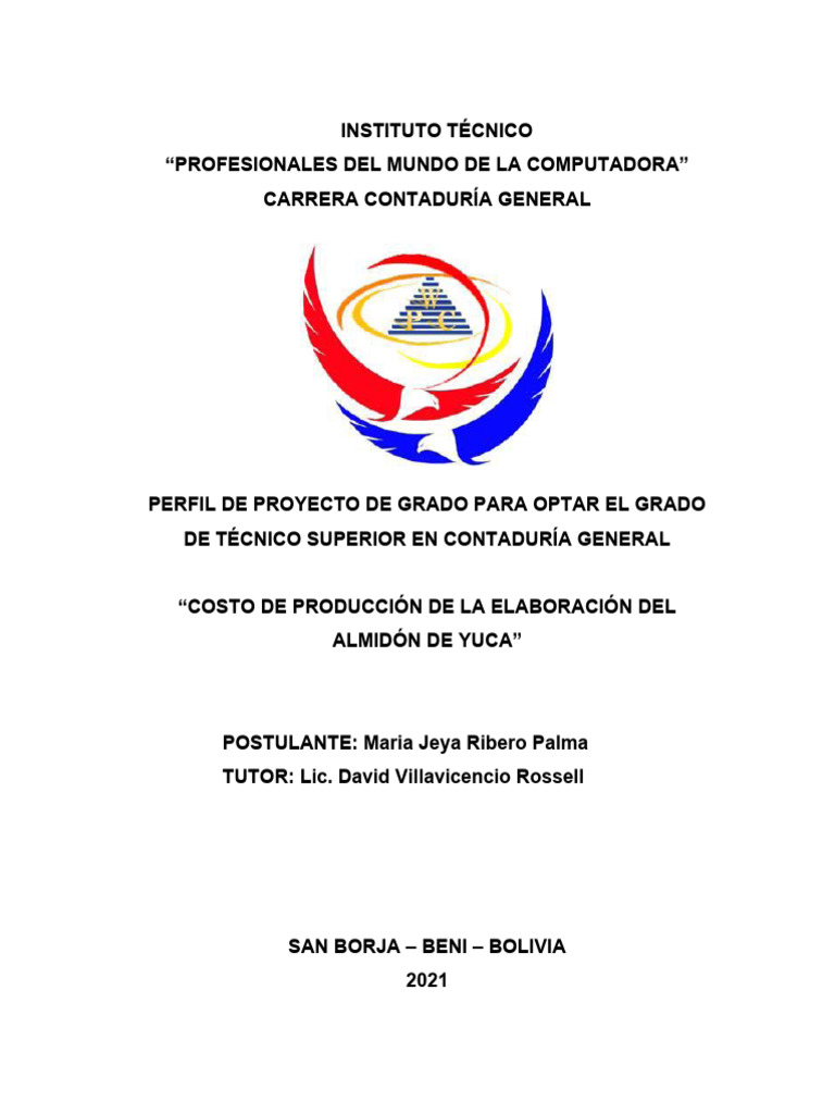 3ra Rev PROYECTO DE MARIA JEYA | PDF | Agricultura | Desarrollo sostenible