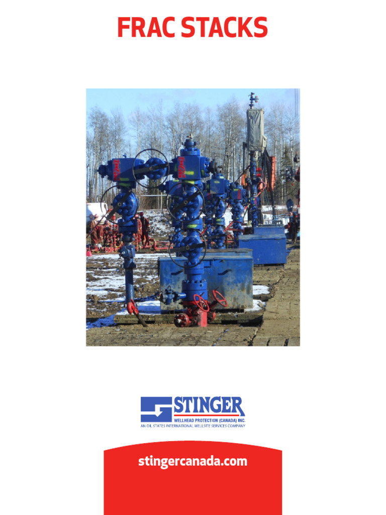 Frac Stacks | PDF | Valve | Pipe (Fluid Conveyance)